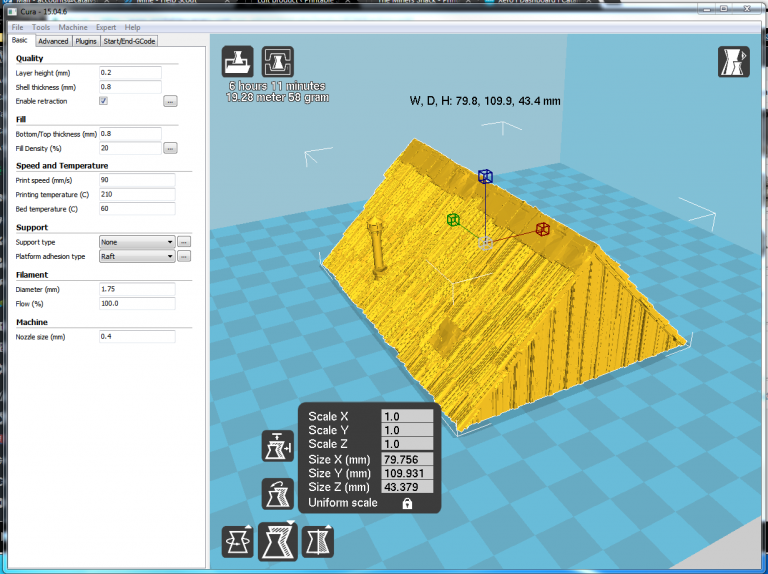 The Miners Shack - Printable Scenery
