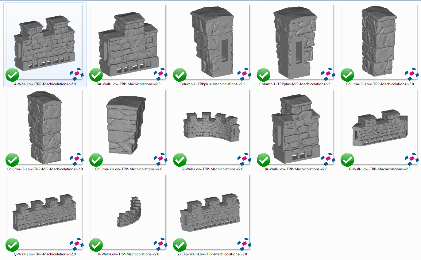 Battlements – Printable Scenery