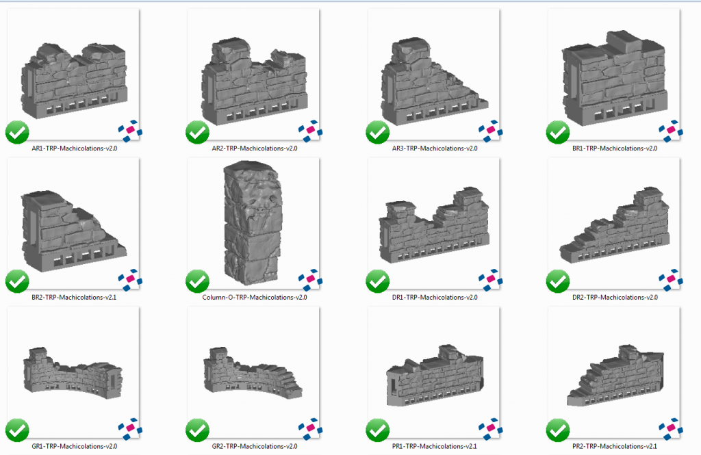 Castle Ruins - Printable Scenery