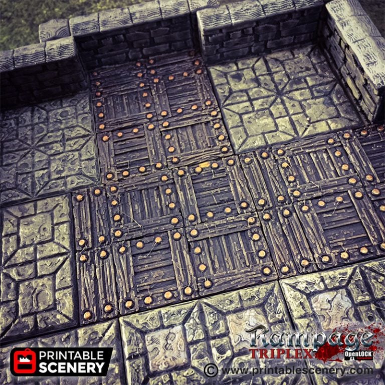 Wooden Floors - Printable Scenery