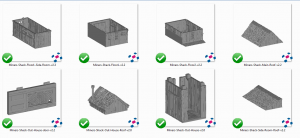 The Miners Shack - Printable Scenery