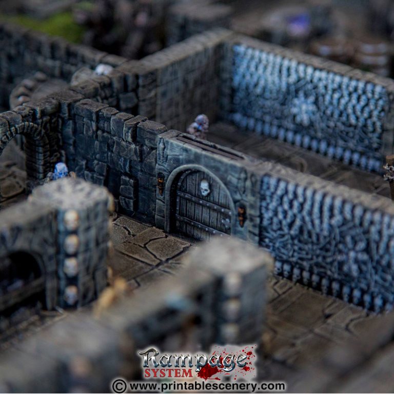 The Crypts Bundle - Printable Scenery