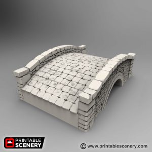 Stone Footbridge - Printable Scenery