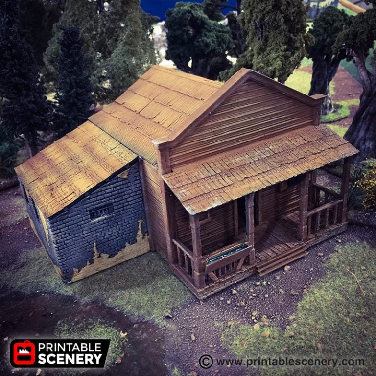 General Store - Printable Scenery