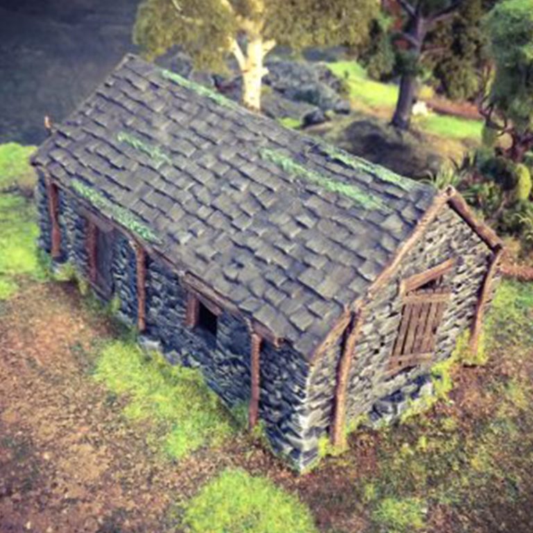 The Stone Barn - Printable Scenery
