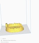 Round Tower with Buttress - Printable Scenery