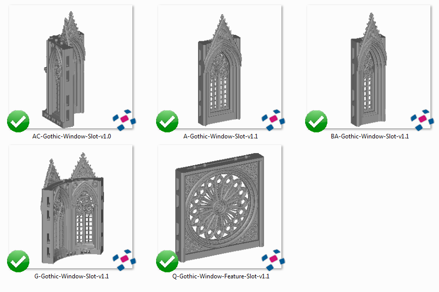 2D Printable Glass Window Inserts – Printable Scenery