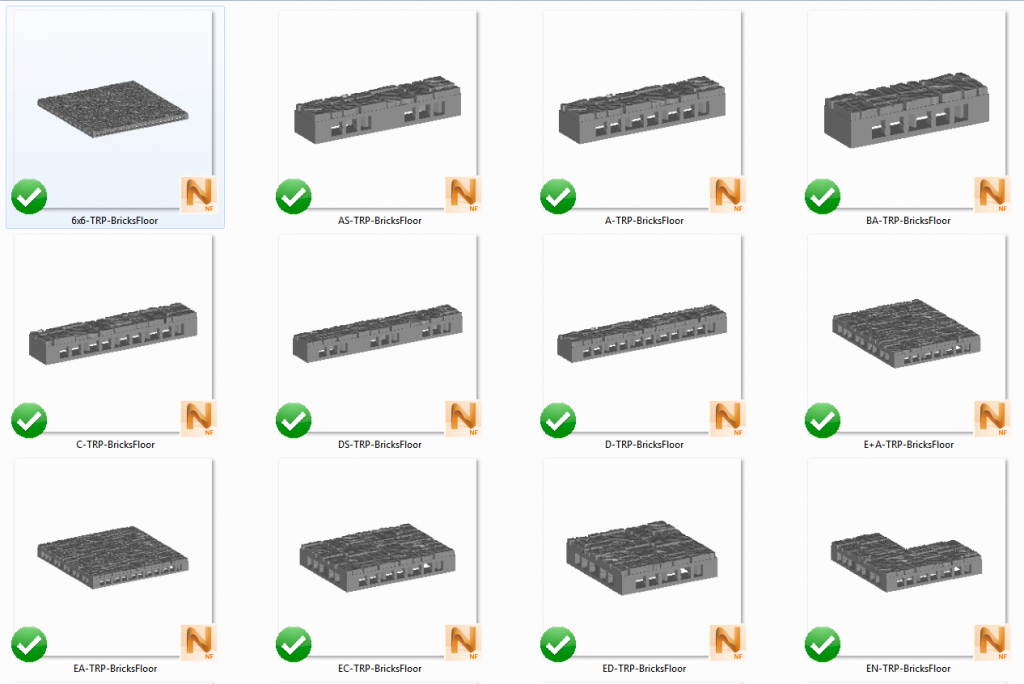 Slate Floors - Printable Scenery