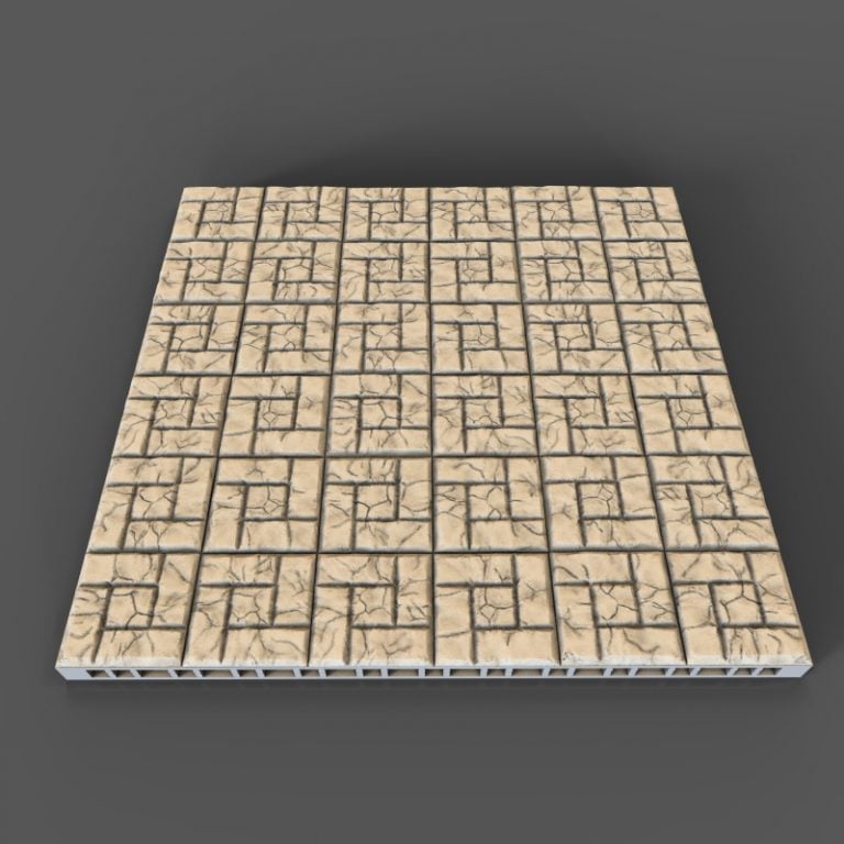 Slate Floors - Printable Scenery