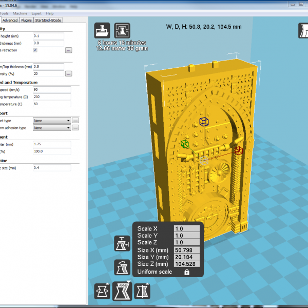 Machine Wall – Printable Scenery