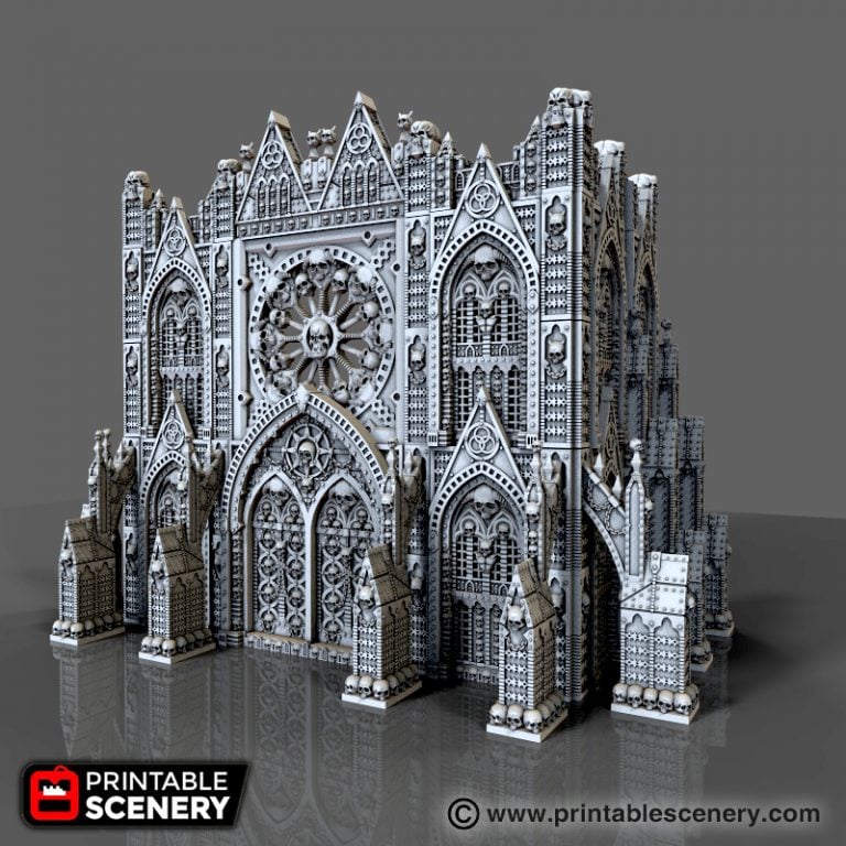 Organ of Screaming Souls - Printable Scenery
