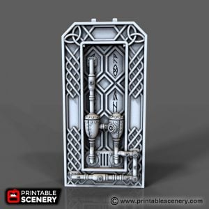 Dwarven Columns - Printable Scenery