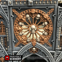Demon Window - Printable Scenery