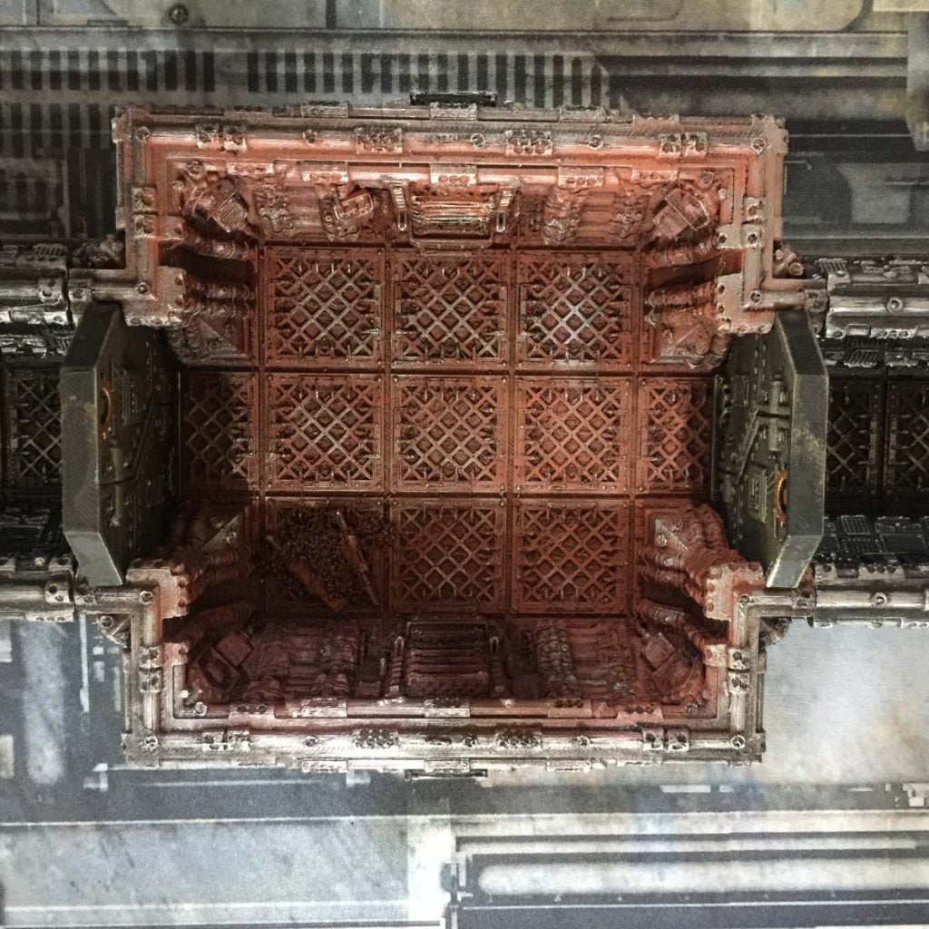 Gothic Spaceship Bundle (30mm tiles) - Printable Scenery