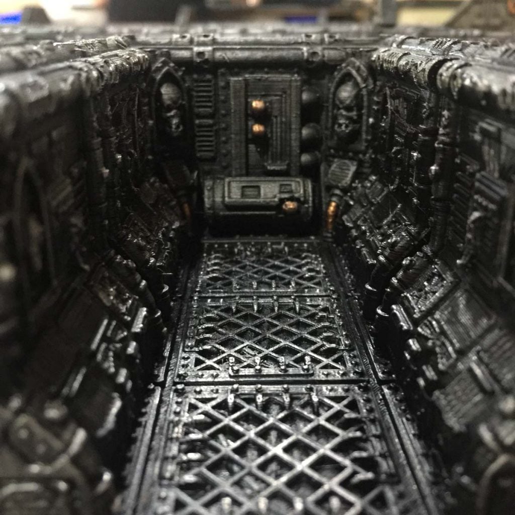Gothic Spaceship Bundle (30mm tiles) - Printable Scenery
