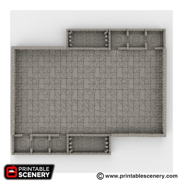 Fantasy Football Pitch - Printable Scenery