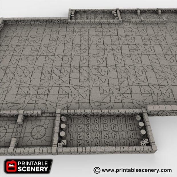 Fantasy Football Pitch - Printable Scenery