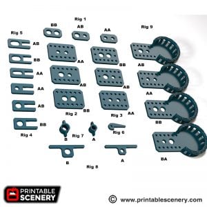 The Undead Sloop - Printable Scenery
