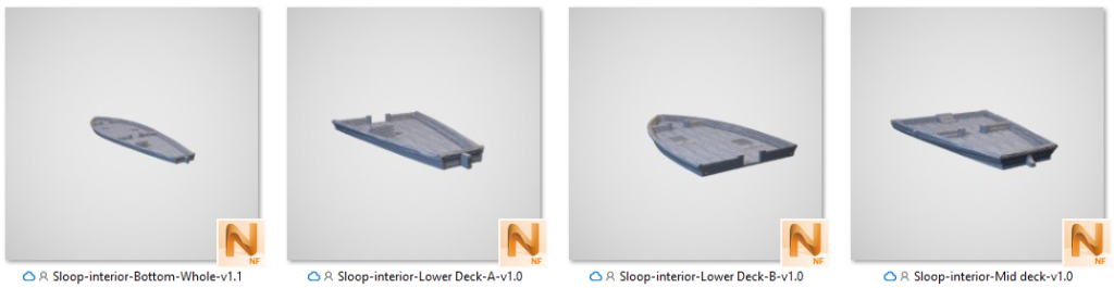 The Sloop - Printable Scenery