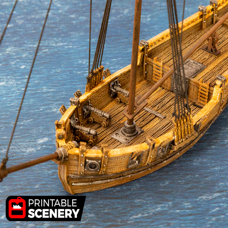 The Sloop - Printable Scenery