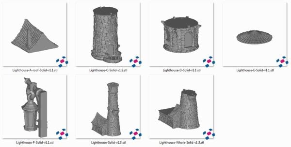 The Lighthouse - Printable Scenery