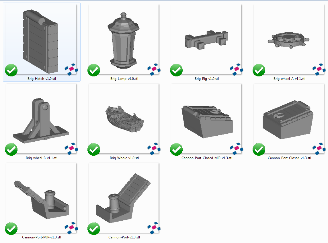 The Brig - Printable Scenery