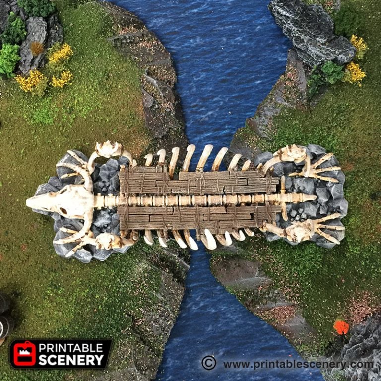 The Bone Bridge - Printable Scenery