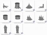 Wizard Tower - Printable Scenery