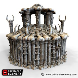 The Witch Temple - Printable Scenery