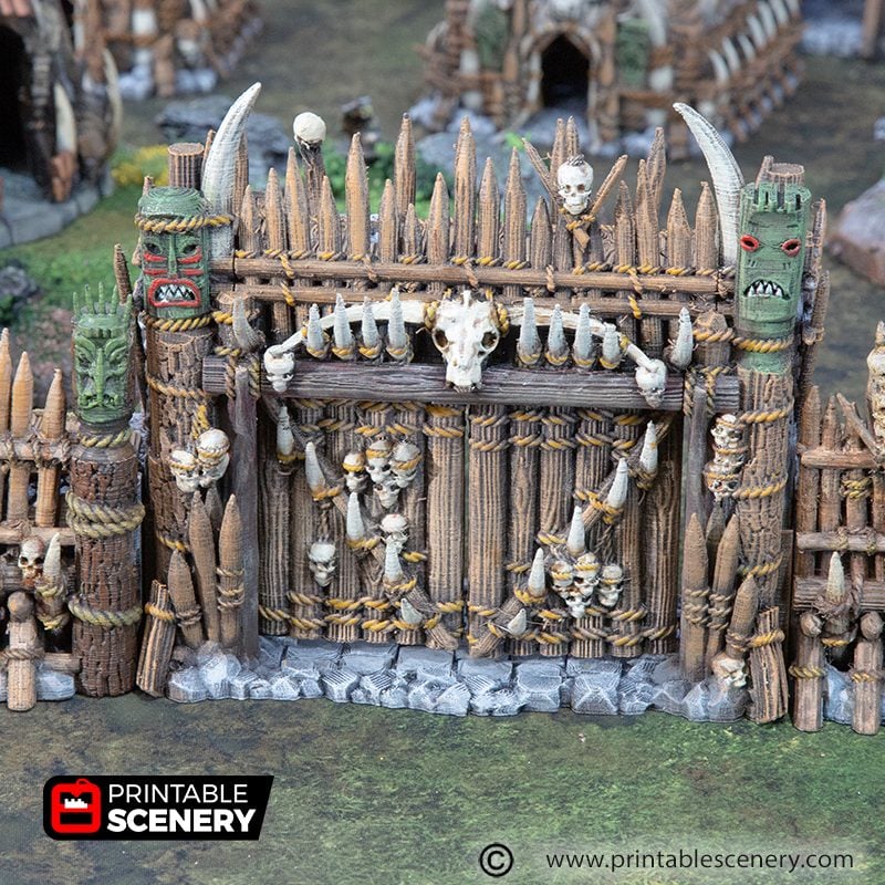 Burial Platform - Printable Scenery