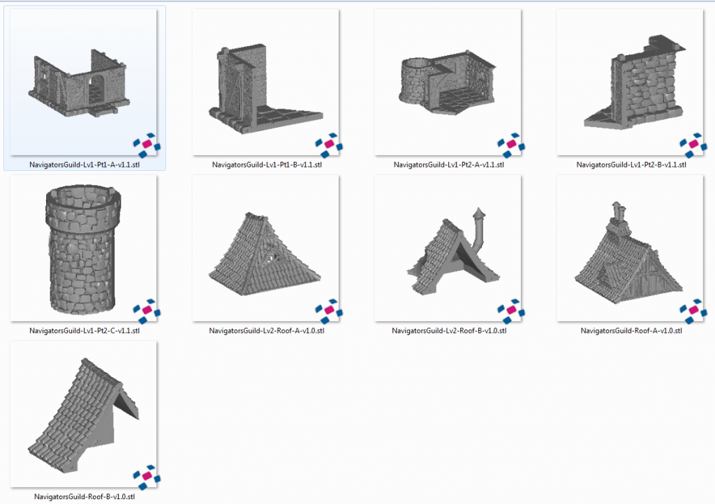 Navigators' Guild - Printable Scenery