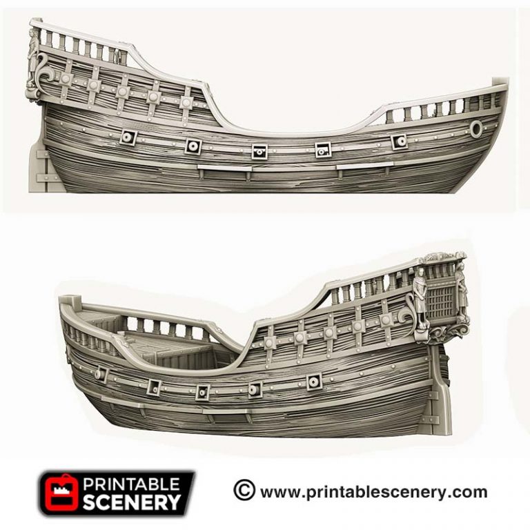 The Fluyt - Printable Scenery