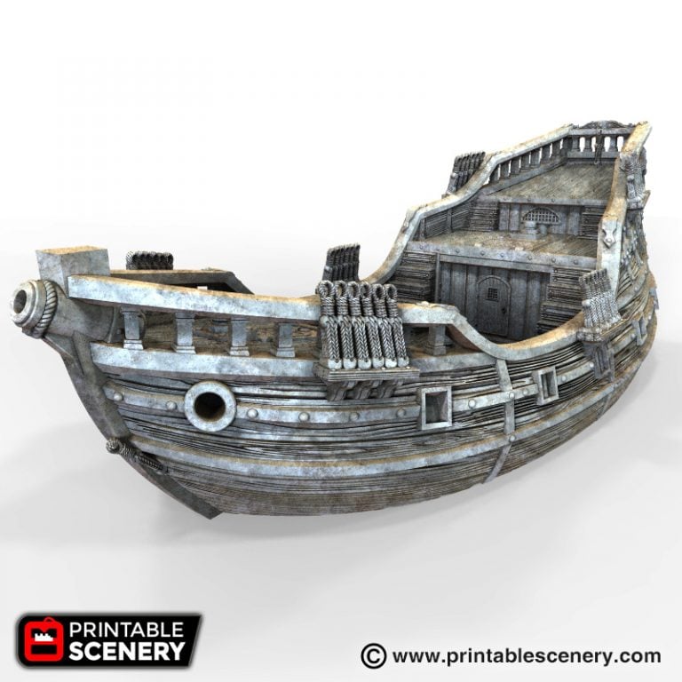 The Fluyt - Printable Scenery