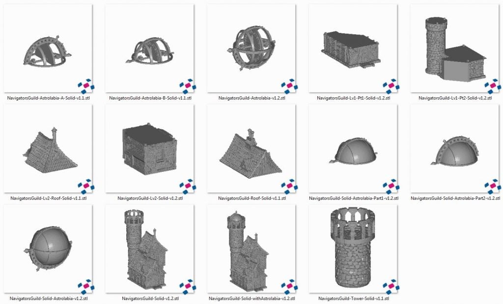 Navigators' Guild - Printable Scenery