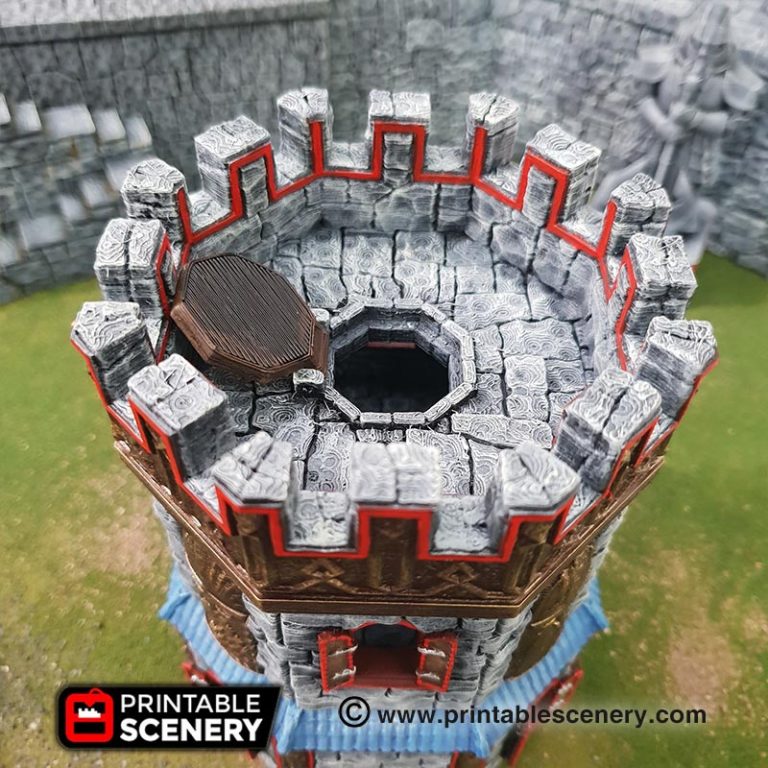 Dwarven Outpost - Printable Scenery