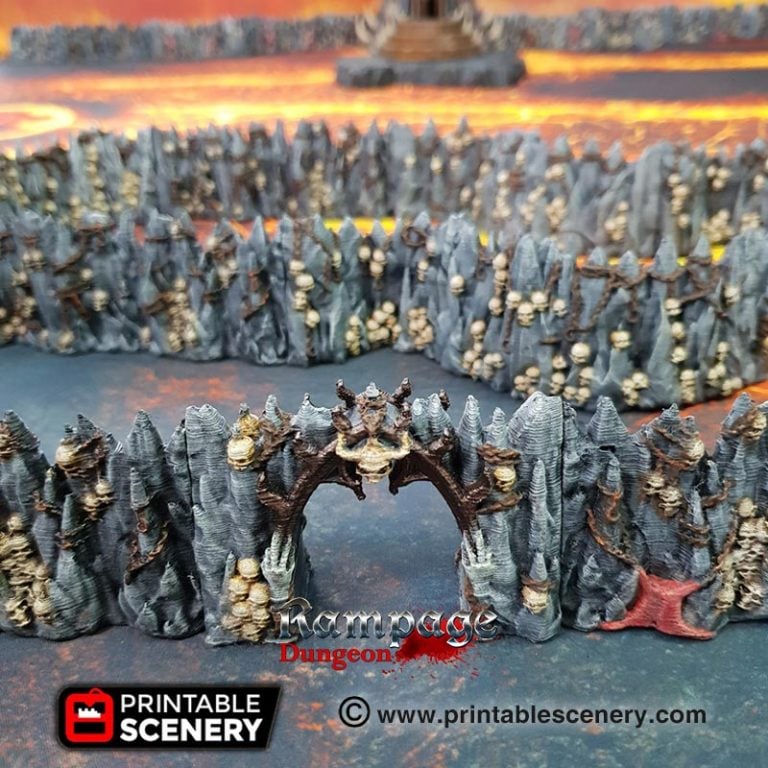 Demonhelm - Printable Scenery