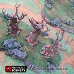 Gloomwood Trees - Printable Scenery