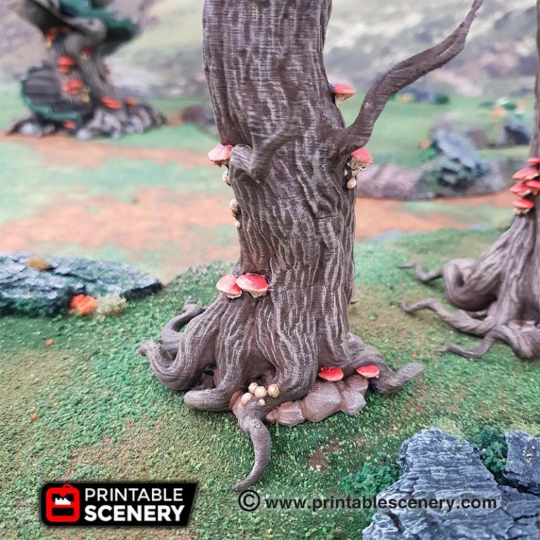 Gloomwood Trees - Printable Scenery