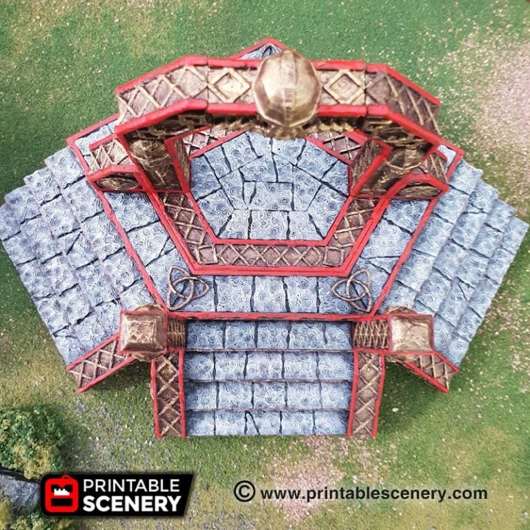 Dwarven Portal - Printable Scenery