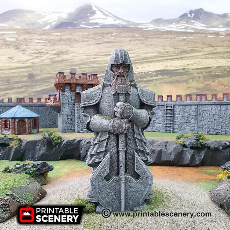 Dwarven Stairs - Printable Scenery