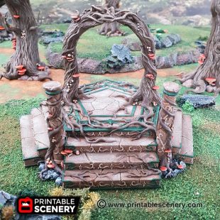 Elven Portal - Printable Scenery