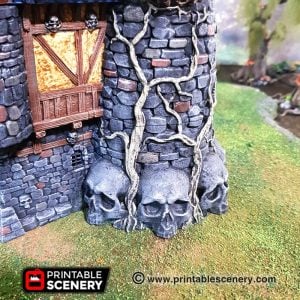 Evil Sorcerer's Tower - Printable Scenery