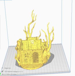 Feywild Cottage - Printable Scenery