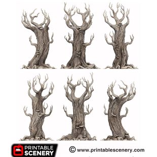 Gloomwood Trees - Printable Scenery