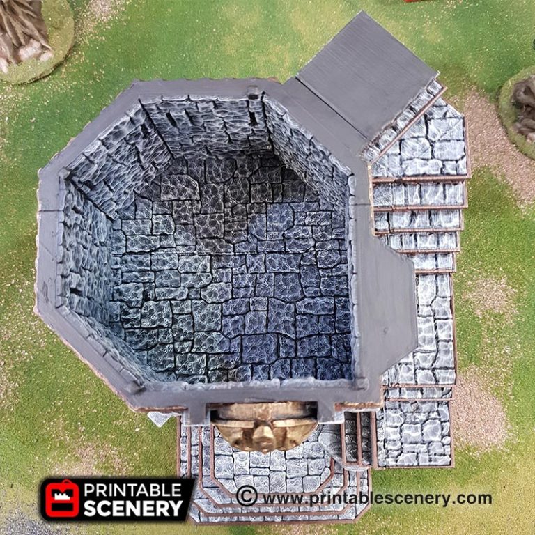 Ironhelm Fortress - Printable Scenery