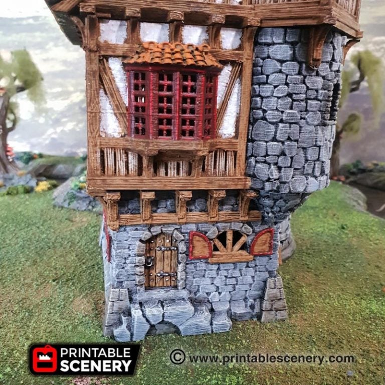 Sorcerer's Tower - Printable Scenery
