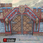 Dwarven Airship - Printable Scenery