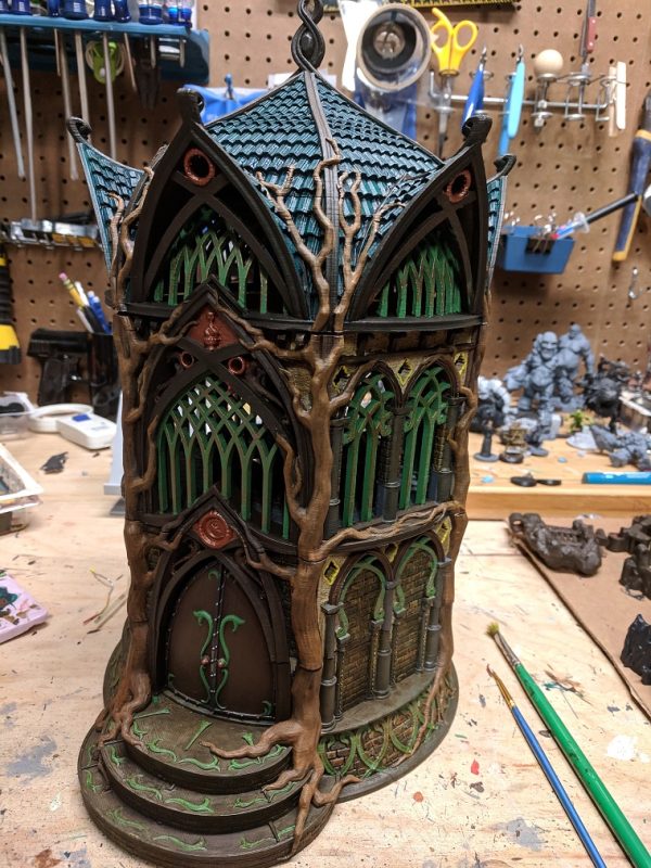 Elven Library - Printable Scenery