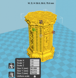 Ancient Columns - Printable Scenery