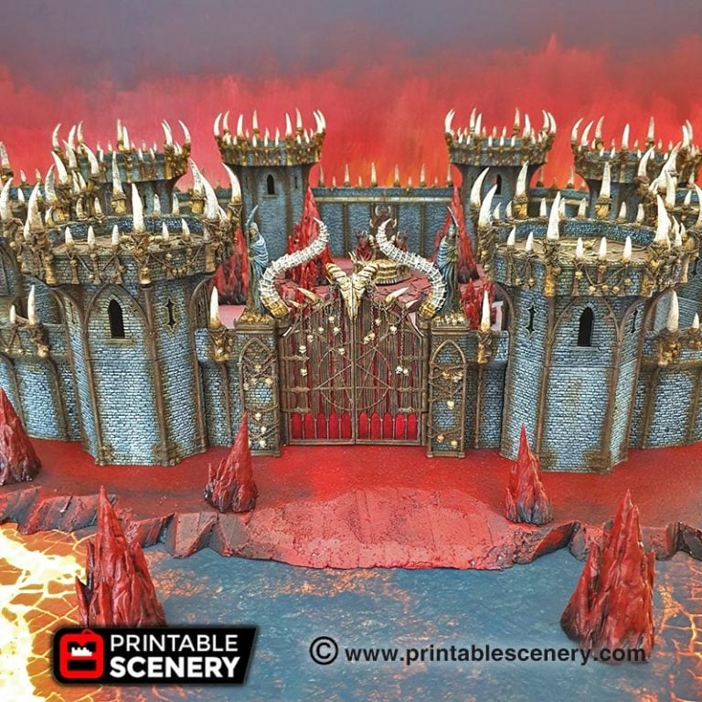 Gates of Doom - Printable Scenery